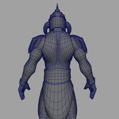 death dealer character 3d model