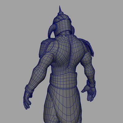 death dealer character 3d model