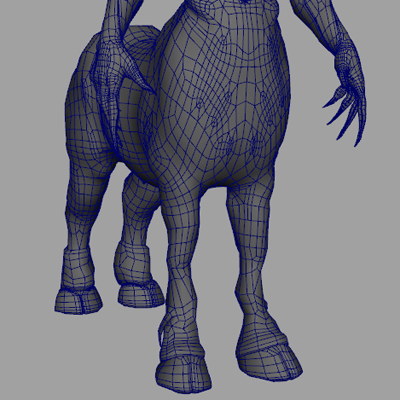 3d centaur beast model