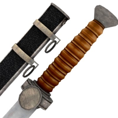 3d model nazi dagger