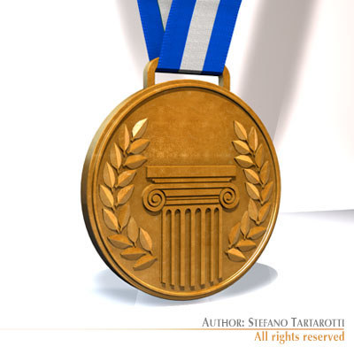medal 3d model