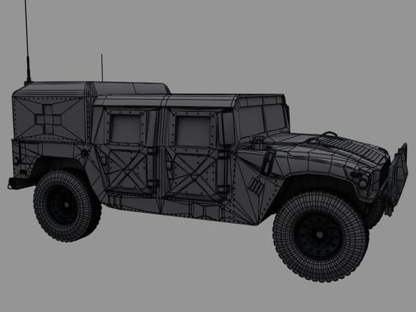 modelo 3d turbo humvee max file.max - TurboSquid 451077