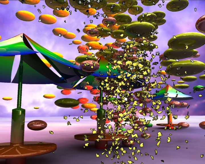 chocolate bunties 3d model