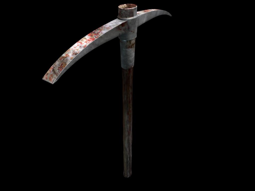 ma bloody pick axe