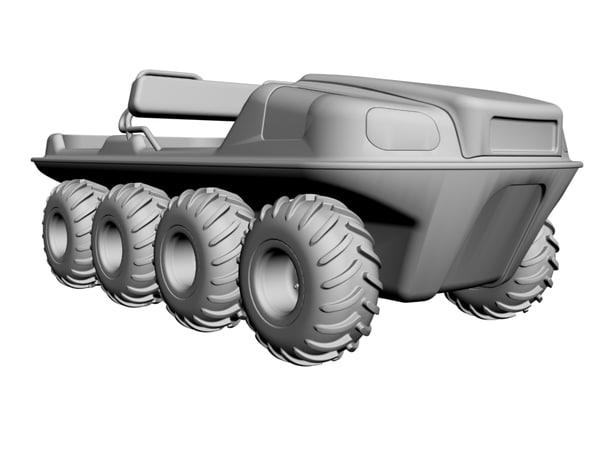 max 8x8 amphibious vehicle
