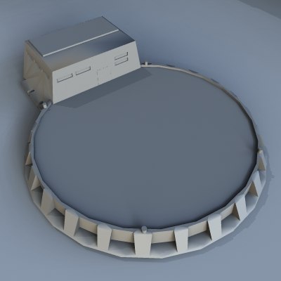 moon base station 3d 3ds