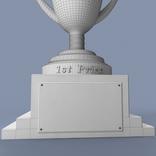 trophy 3d obj