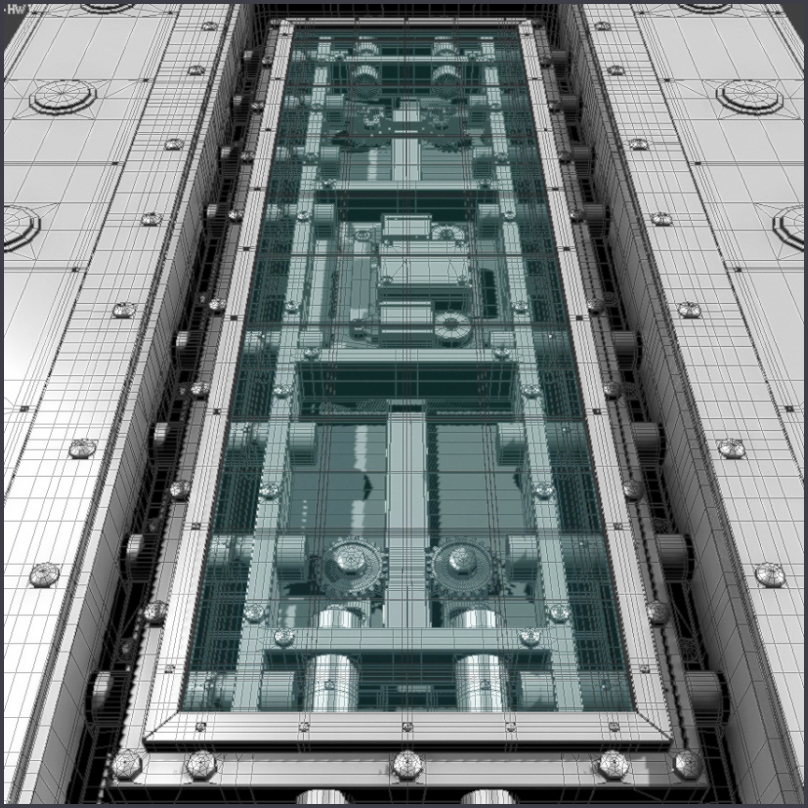 3d model vault door