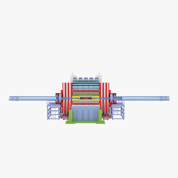 3d large hadron collider lhc model