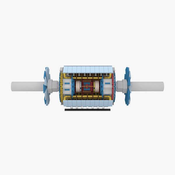 3d large hadron collider lhc model