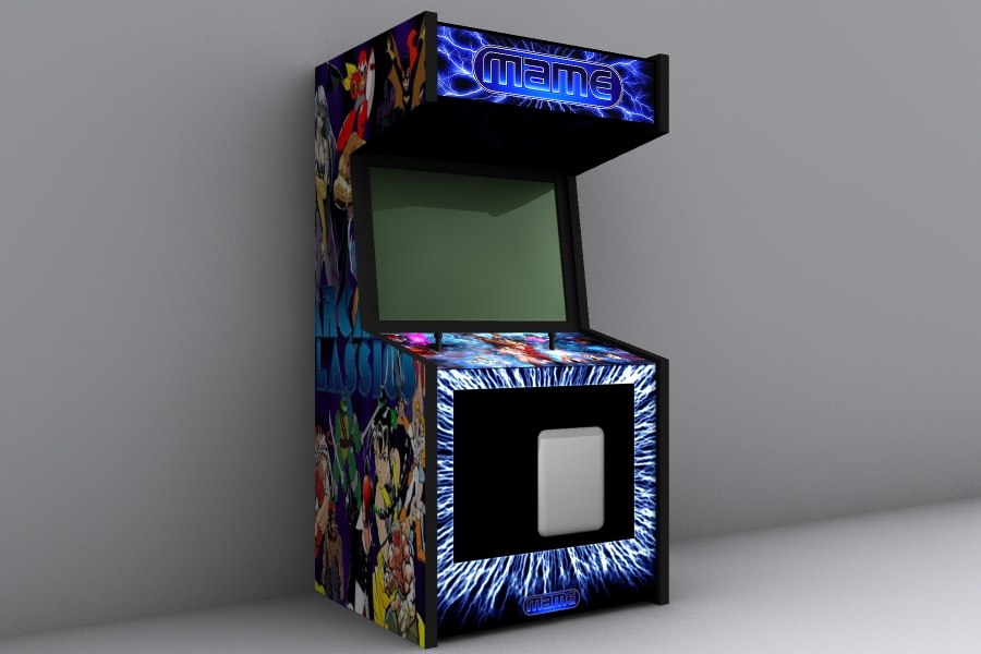 arcade 3d model