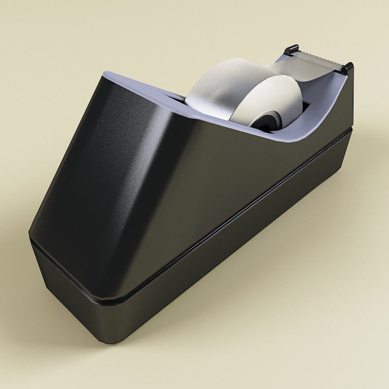 3d model tape dispenser