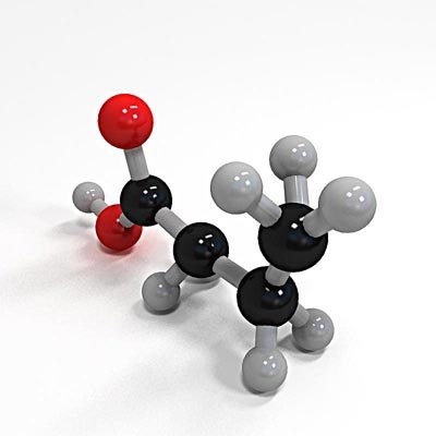 3d butanoic acid