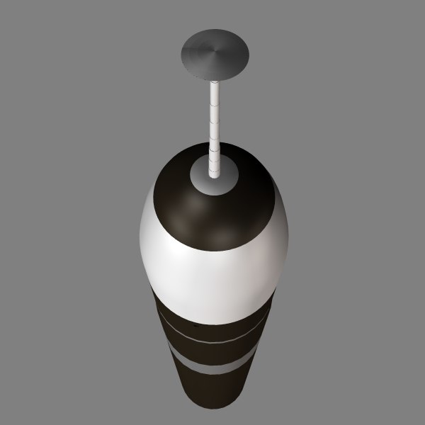 3dsmax trident ii d5 missile