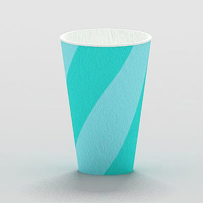 free paper cup 3d model