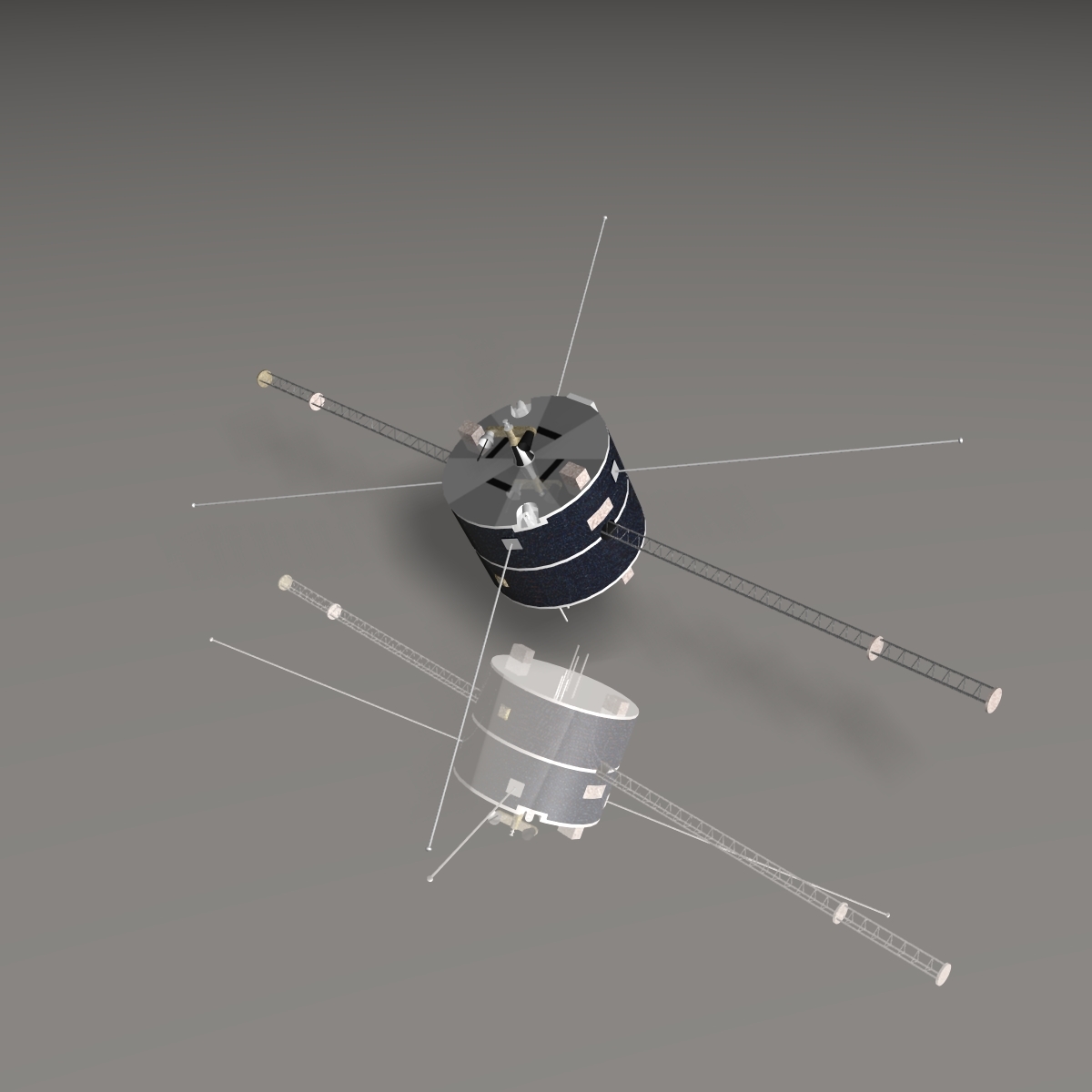 3d model nasa satellite geotail