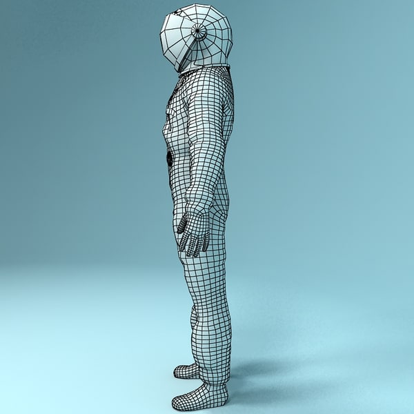 3d model space spaceman
