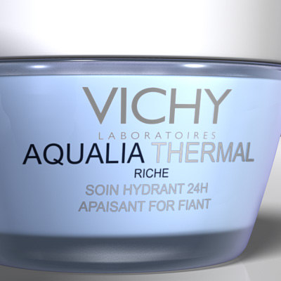 3d vichy cosmetics model