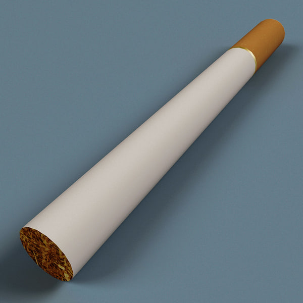winston cigarettes 3d max