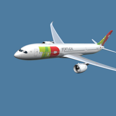 A350-900 TAP Modelo 3D - TurboSquid 461823