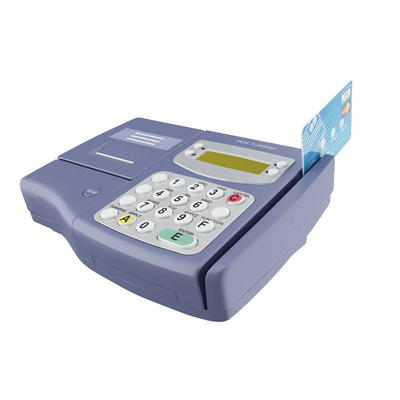 pos card reader machine 3d model
