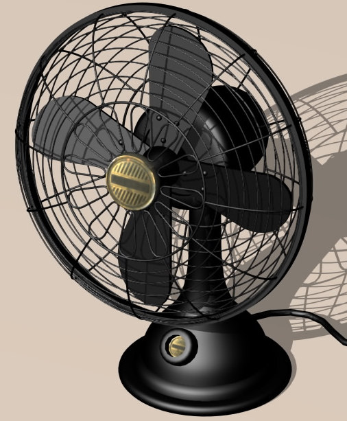 Table Fan 3D Models for Download | TurboSquid