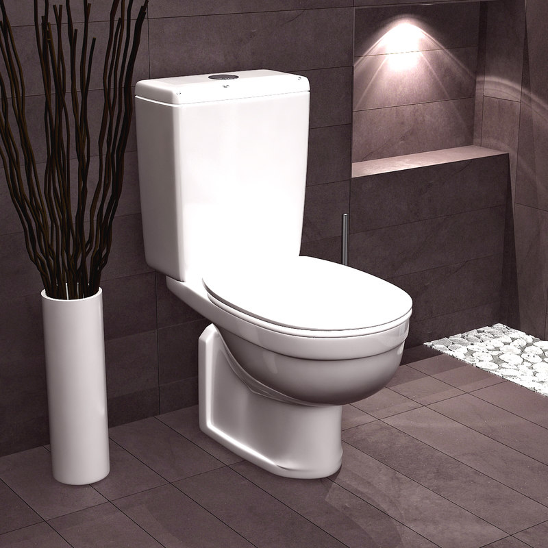3d model wc