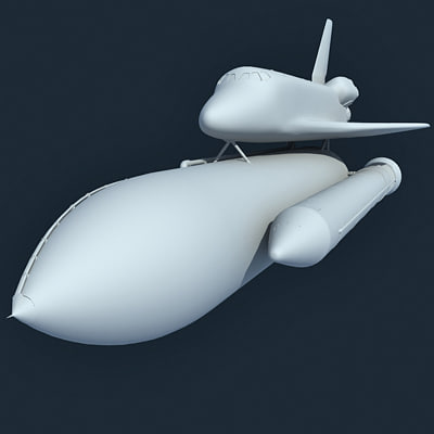 3d model nasa space shuttle