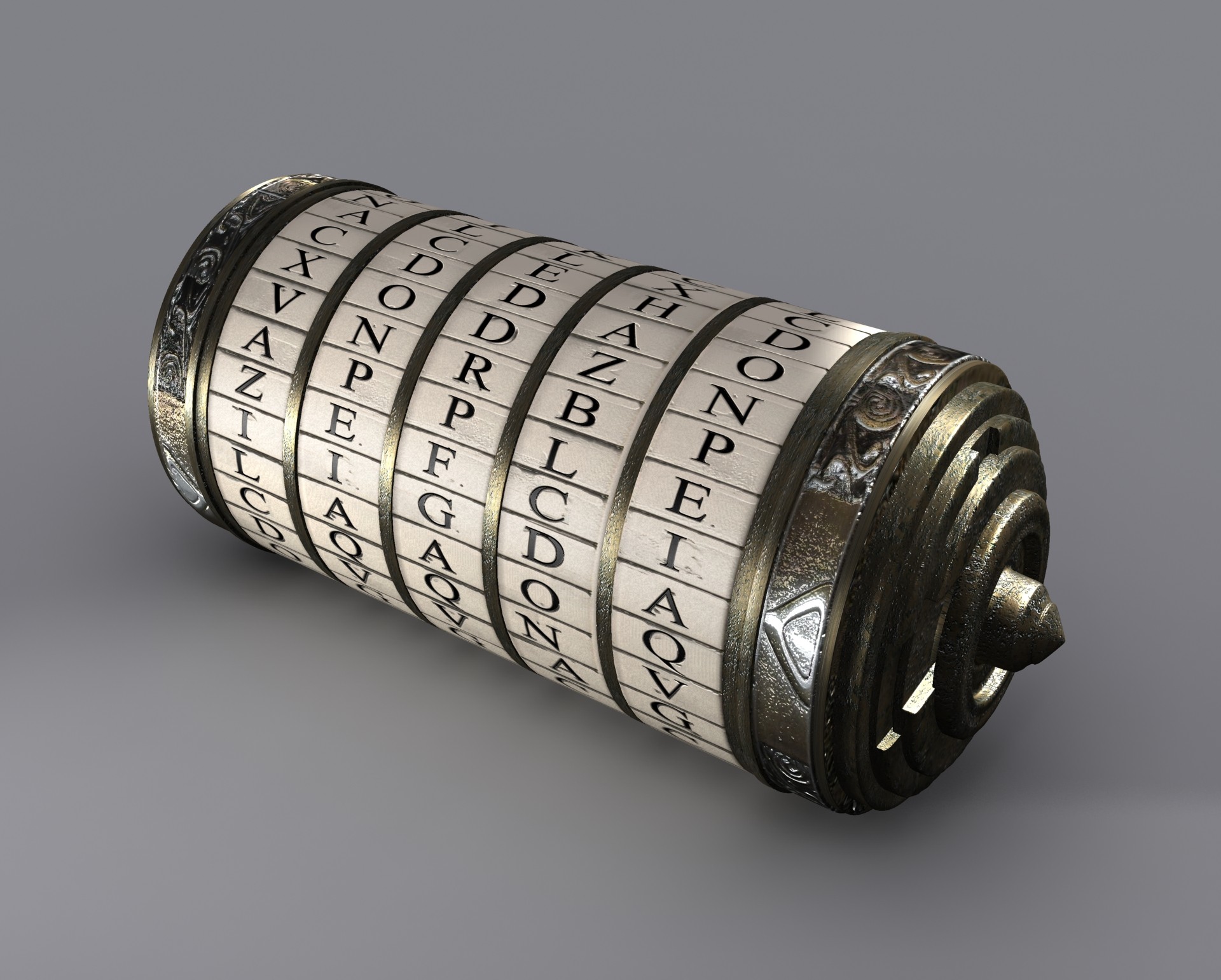 3d model vinci criptex