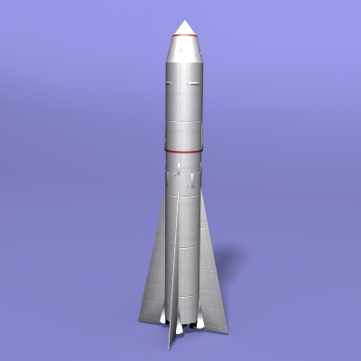 3d 3ds rocket