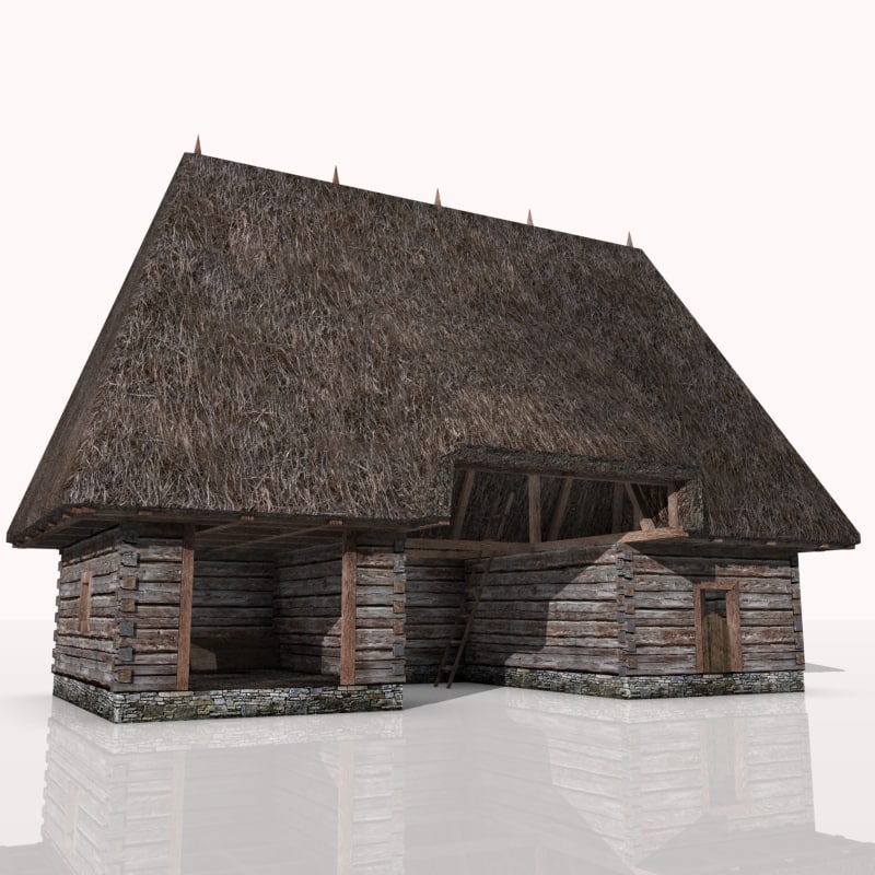 maya rustic barn xvi century