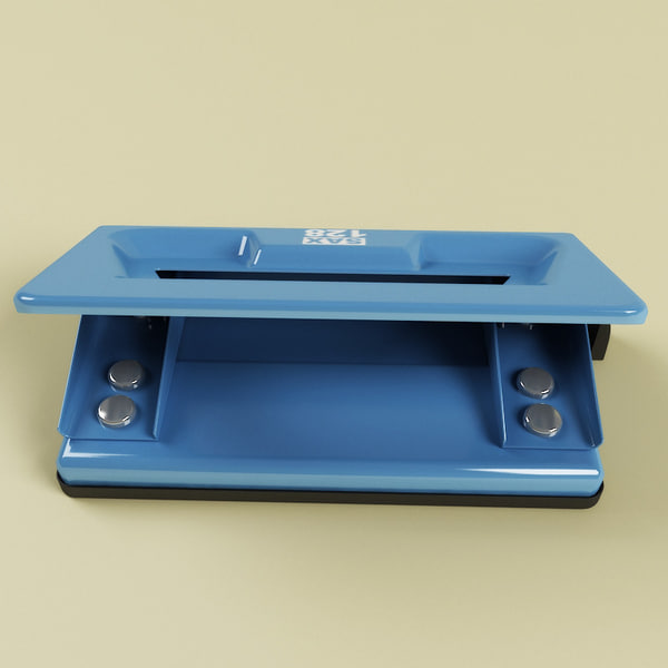 3d hole puncher model