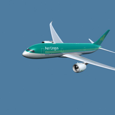 3d a350-800 aer lingus model