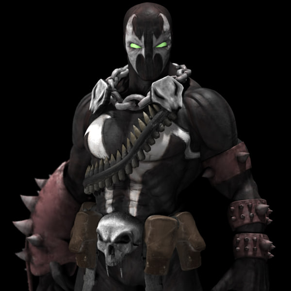 3d model spawn character comic