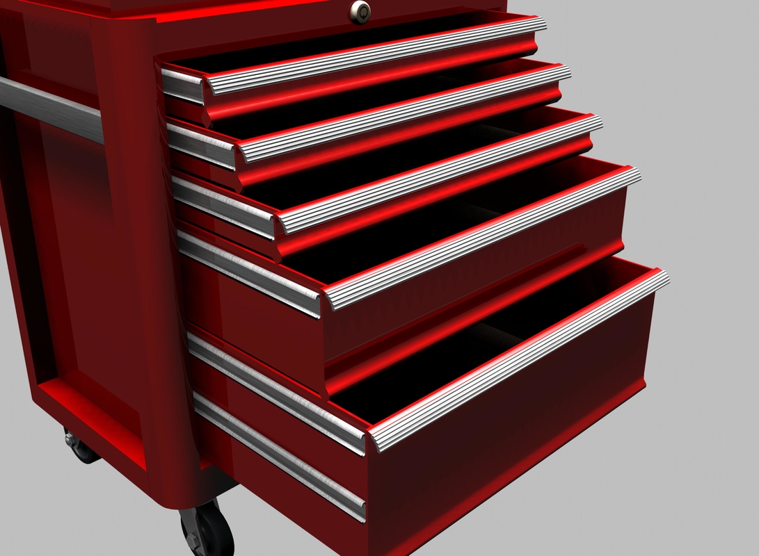 3d model craftsman hand tools rolling