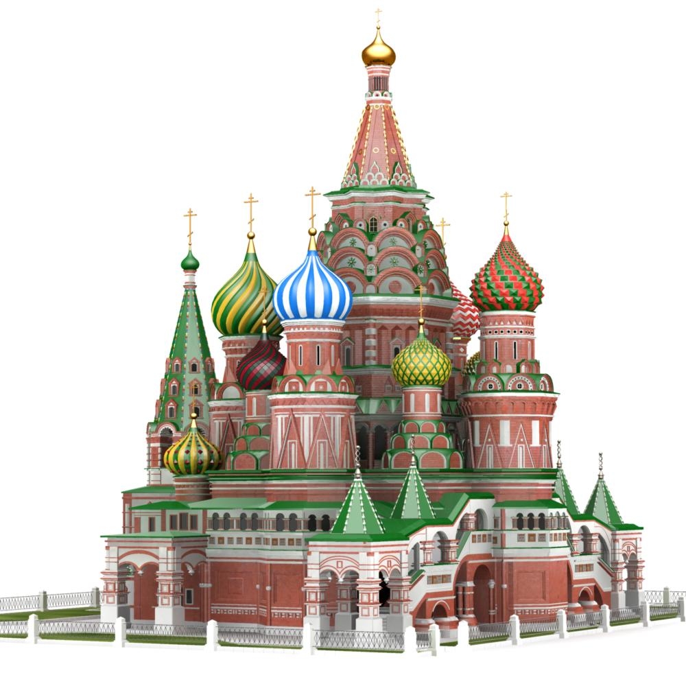 moscow st basil s cathedral 3d model