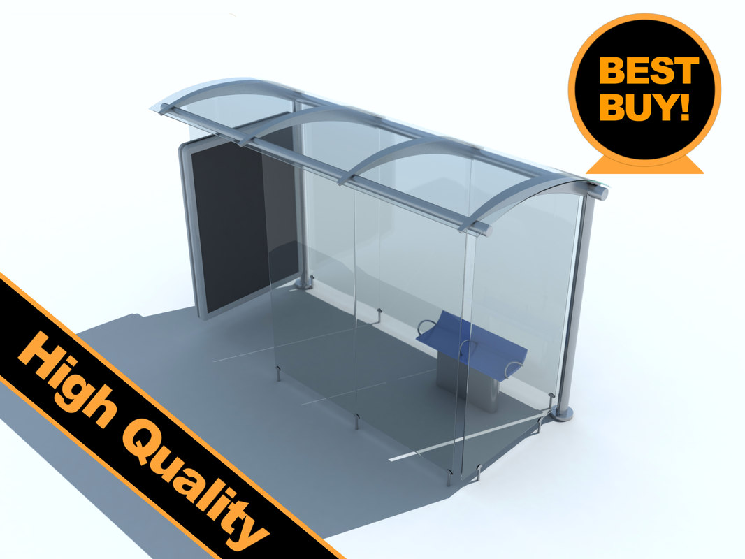 bus station 3d model