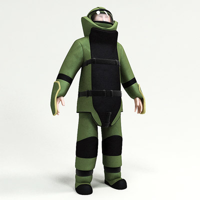 combat engineer 3d model