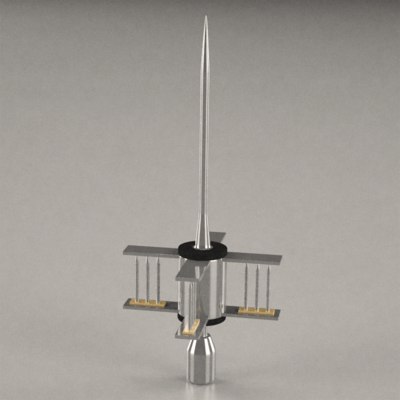 3d lighting rod