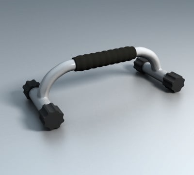 pushup bar 3d model