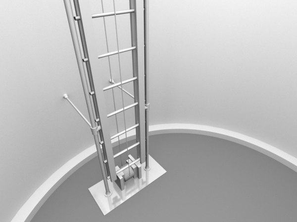 modular wind turbine generator 3d model