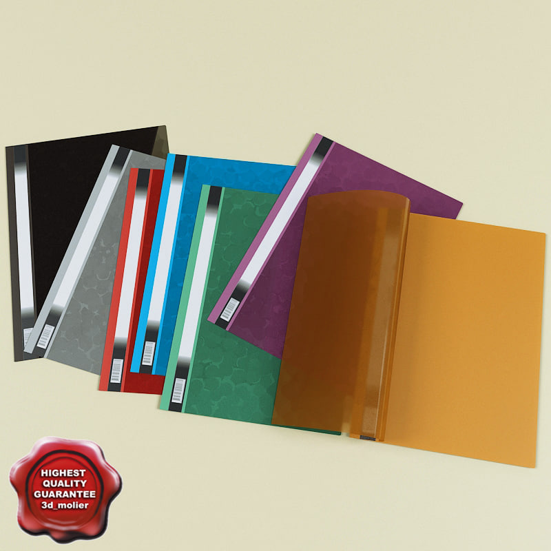 paper folders v2 3d model