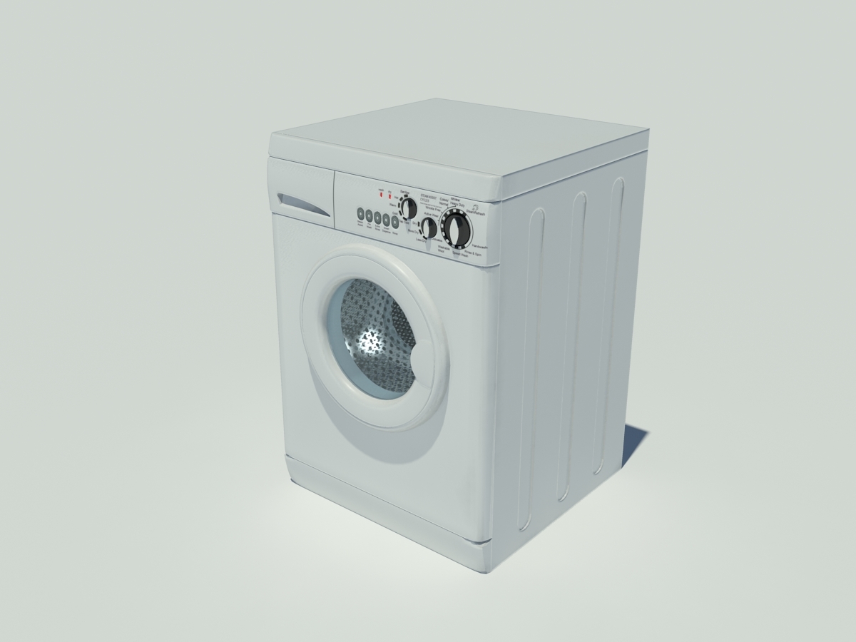 laundry machine washer dryer 3d dwg