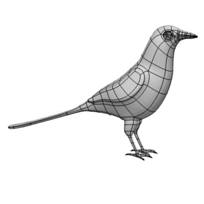 3d model magpie set