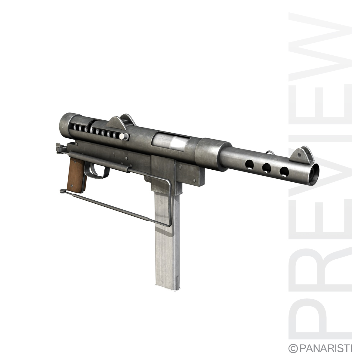 carl gustav m45 - 3d model