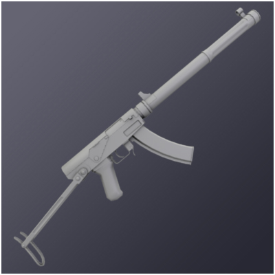 3d chinese type 64 model