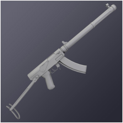 3d chinese type 64 model