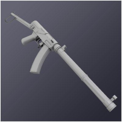 3d chinese type 64 model