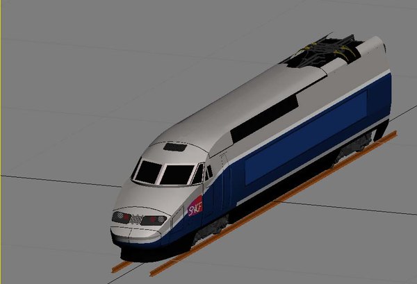 tgv 3d max