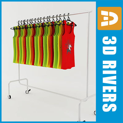 3DRivers의 선반에 탱크 탑 3D 모델 - TurboSquid 463333